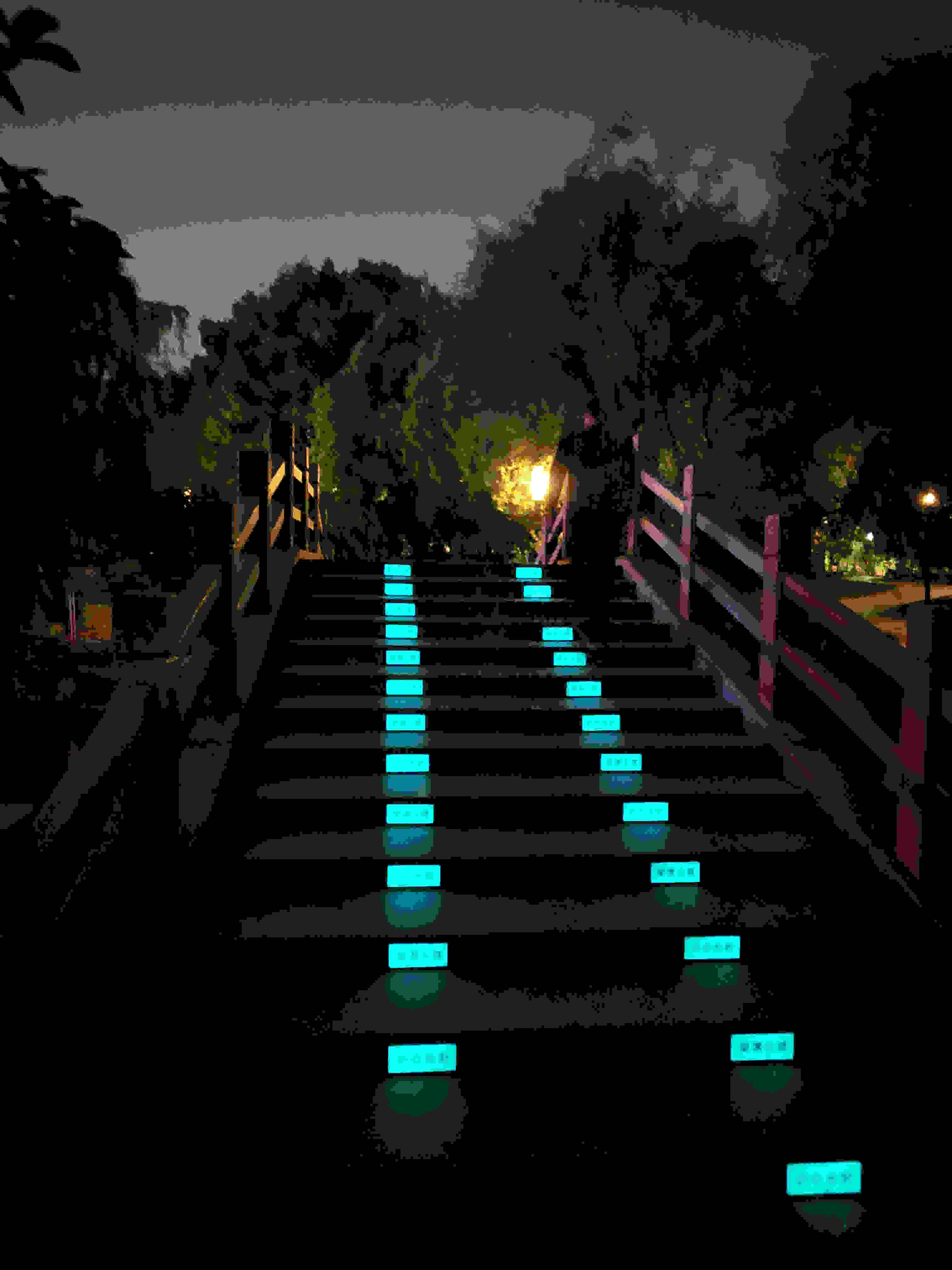 Inorganic luminous warning sign in Parks - Buy good wear-resistant ...